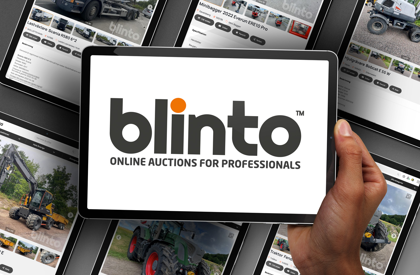 Blinto - Online auctions for professionals!